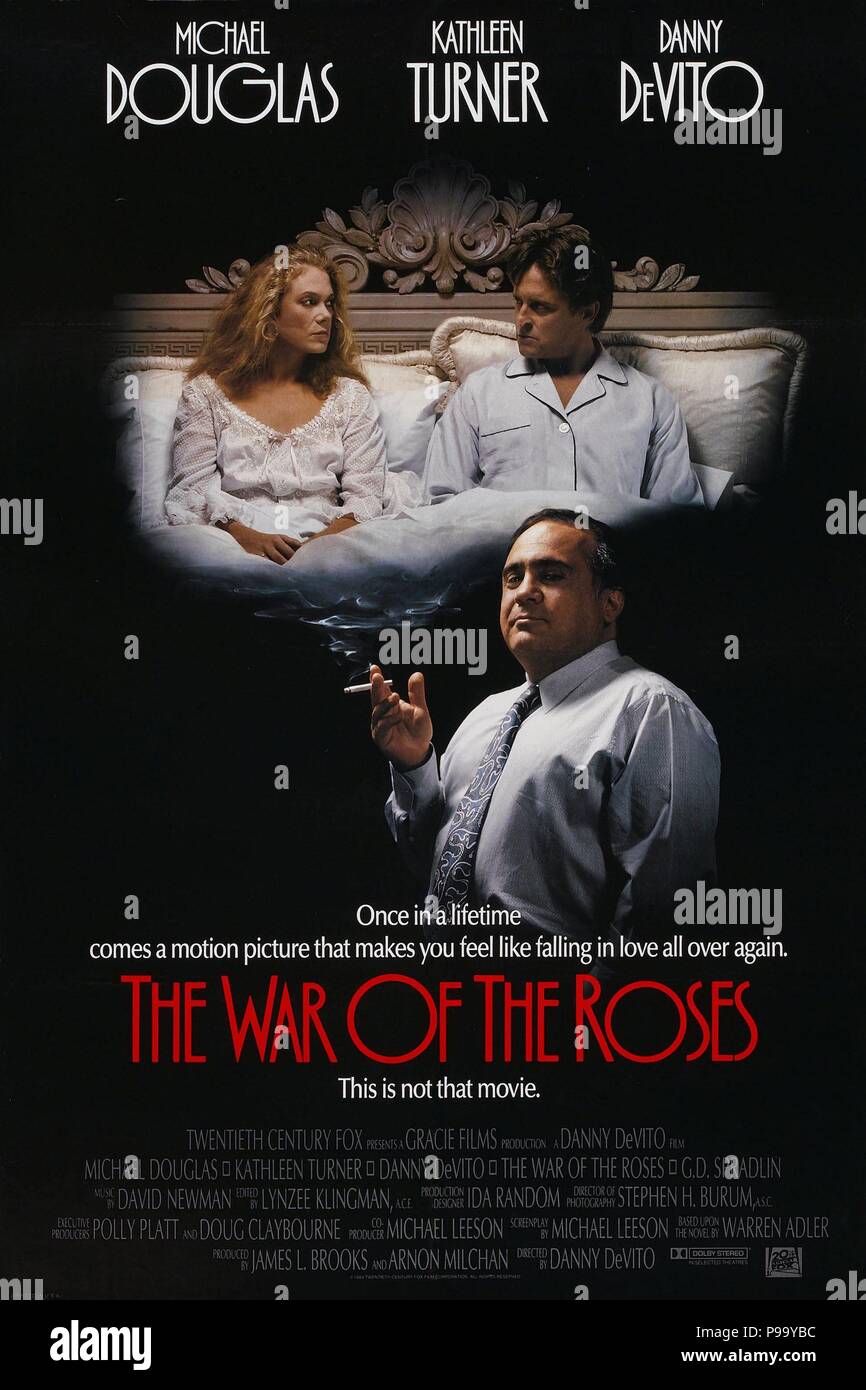 Original Film Title: THE WAR OF THE ROSES. English Title: THE WAR OF ...