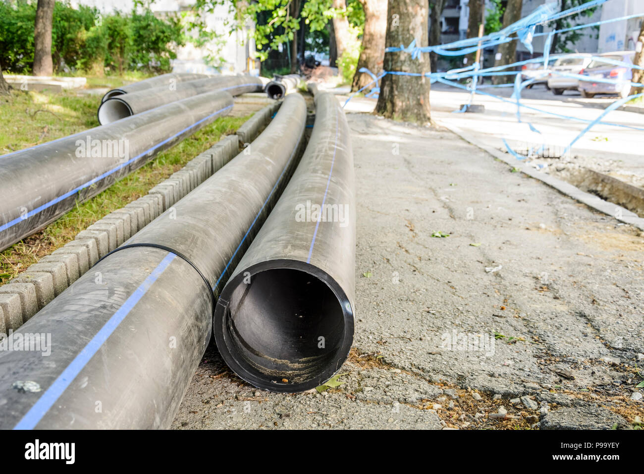 Hdpe Pipe High Resolution Stock Photography and Images - Alamy