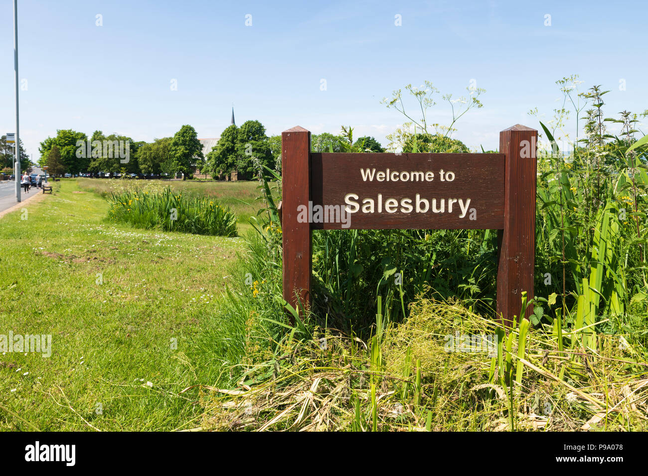 Salesbury Village Green and St Peter's Church, Salesbury, Ribble Valley ...