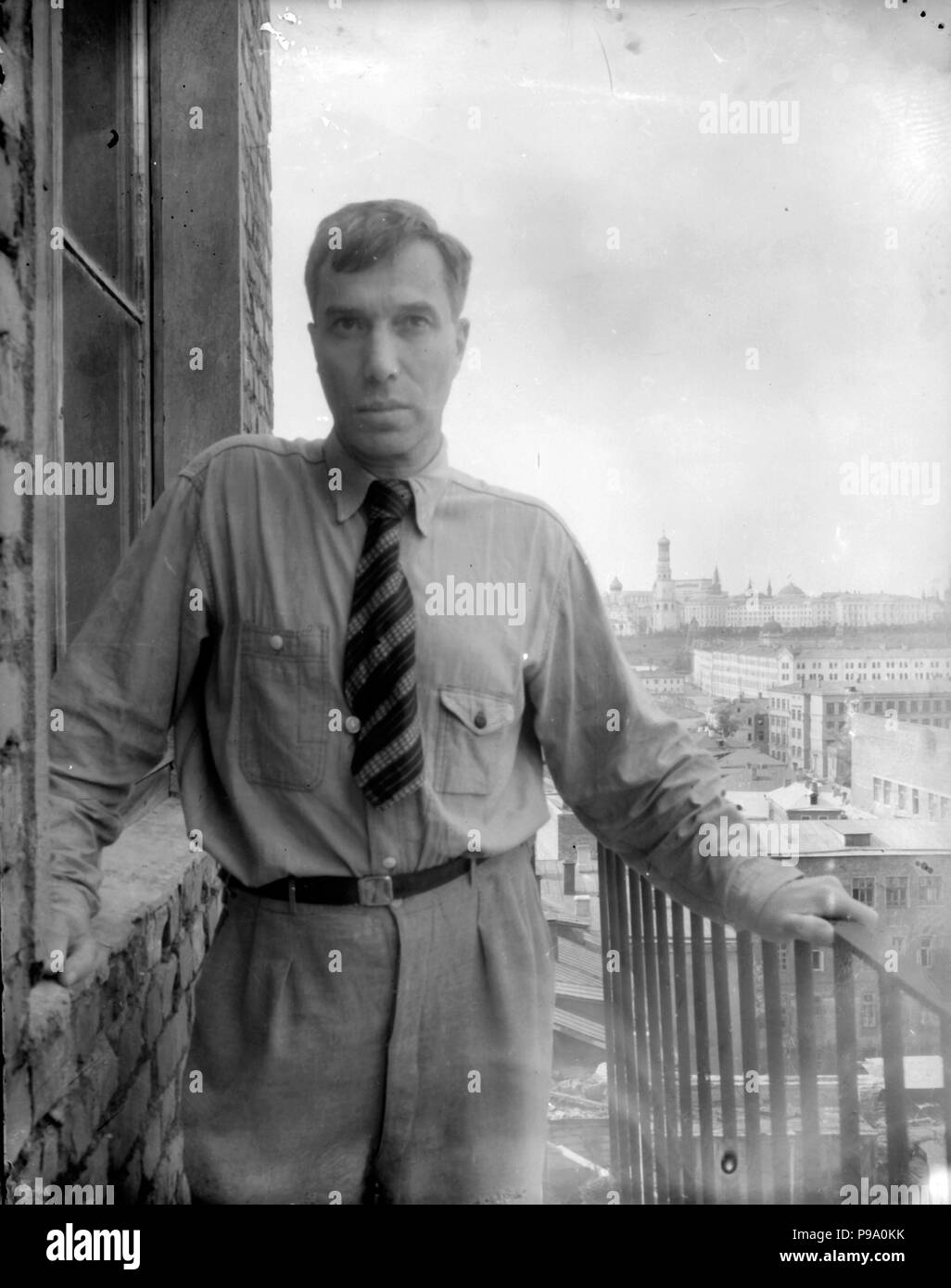Portrait of the poet Boris Pasternak (1890-1960). Museum: PRIVATE ...