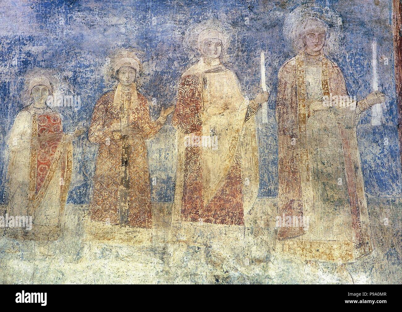 Daughters of Yaroslav the Wise (Anne of Kiev - left). Museum: Saint ...