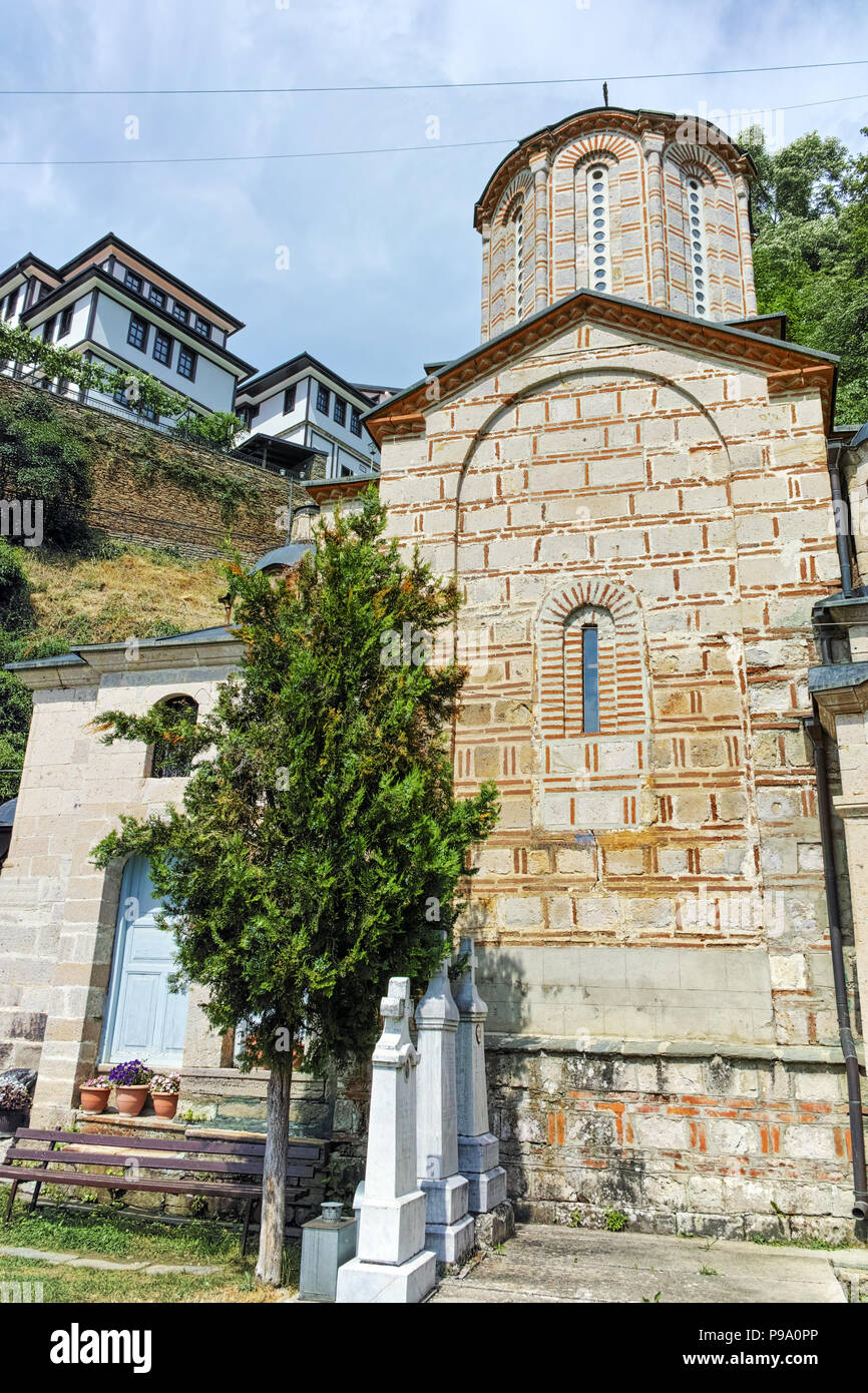 Medieval building in Monastery St. Joachim of Osogovo, Kriva Palanka ...