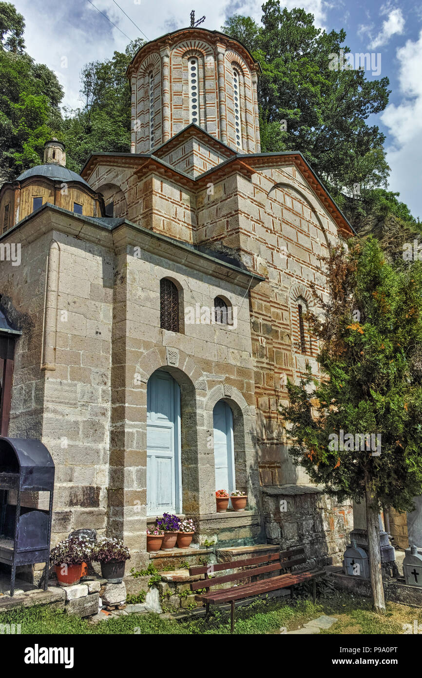 Medieval building in Monastery St. Joachim of Osogovo, Kriva Palanka ...