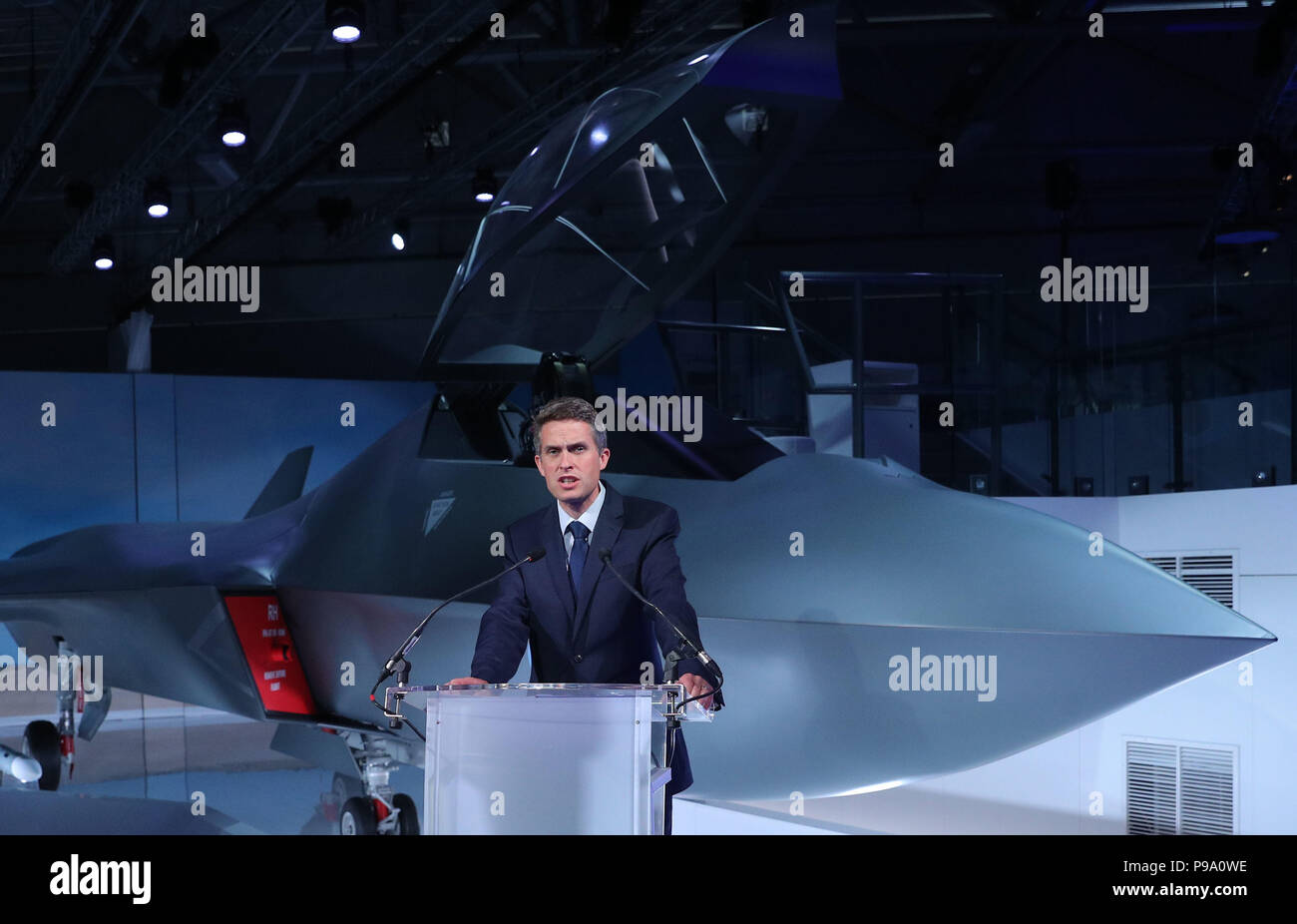 Tempest fighter jet bae systems stand hi-res stock photography and ...