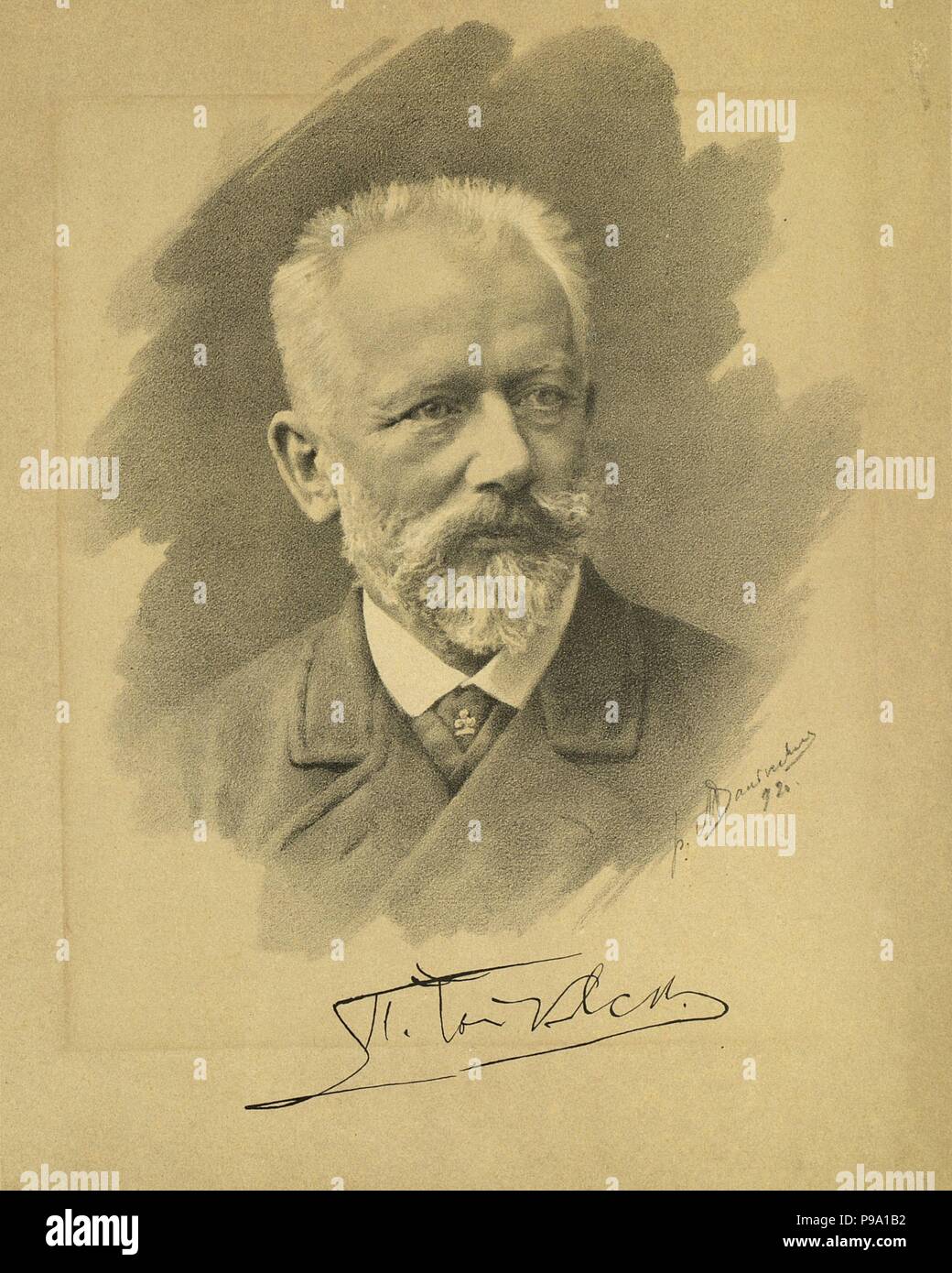 Pyotr Ilyich Tchaikovsky (1840-1893). Museum: State P. Tchaikovsky ...