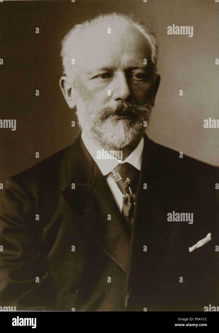 Pyotr Ilyich Tchaikovsky (1840-1893) in London. Museum: State P ...