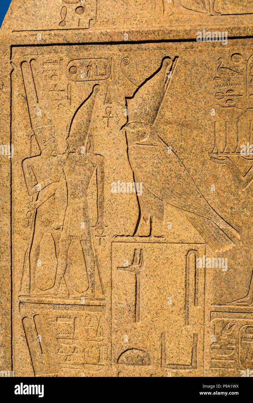 Amun Ra Egyptian God Hieroglyphics