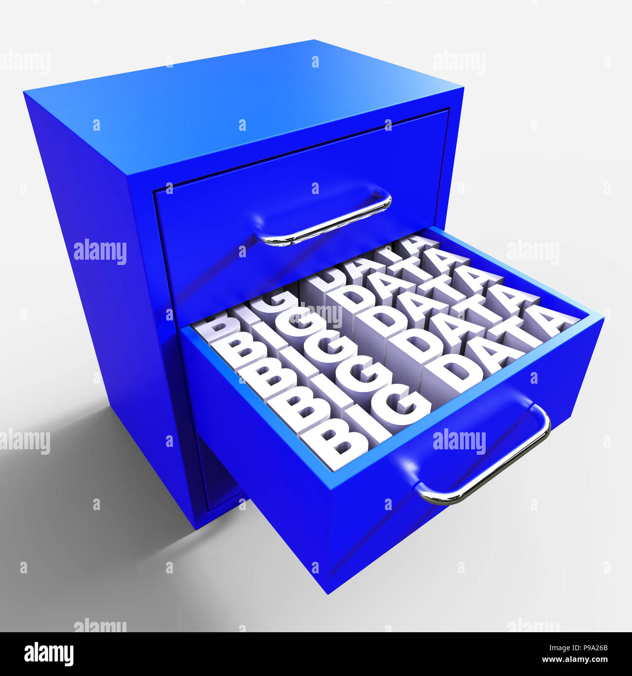 Bigdata Flow Stream Of Big Data 3d Rendering Shows A Fluid Information ...