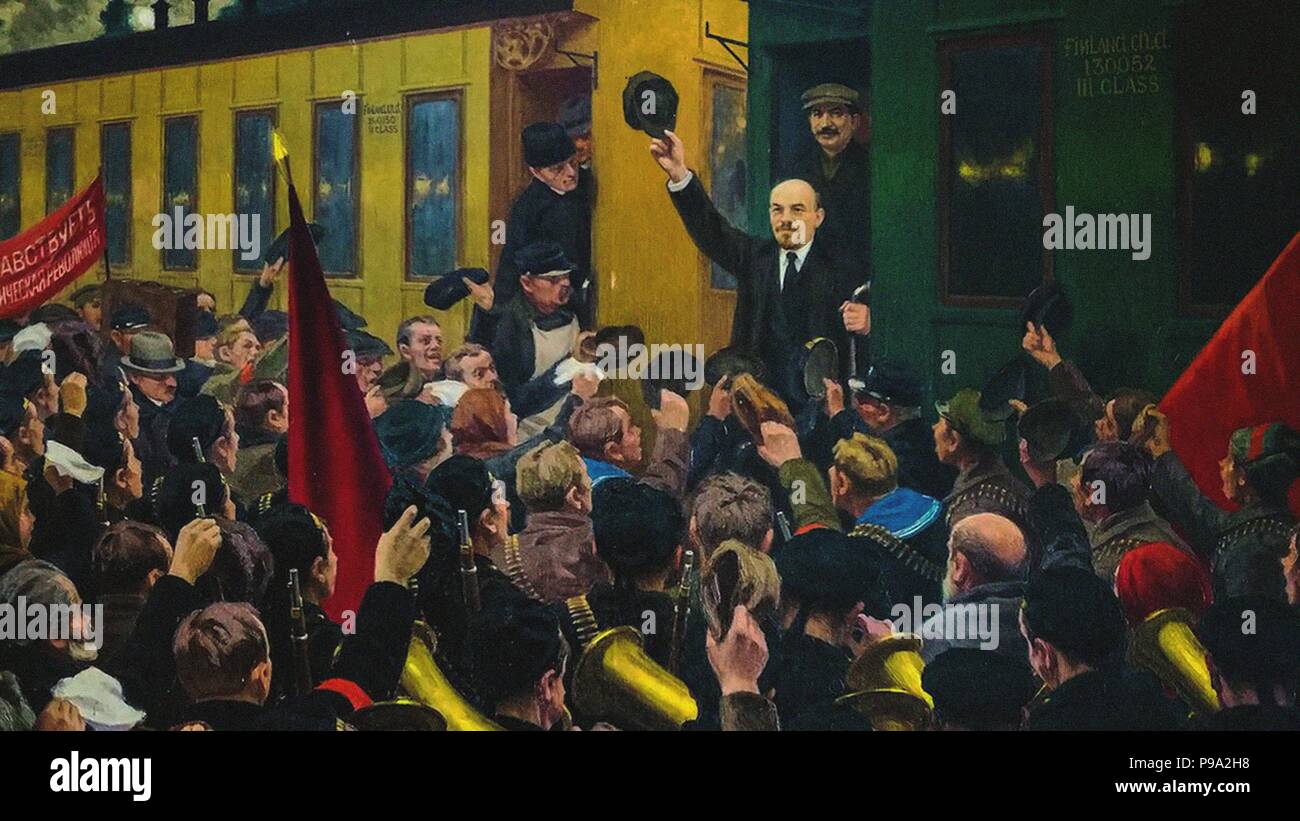 Lenin finland station hi-res stock photography and images - Alamy