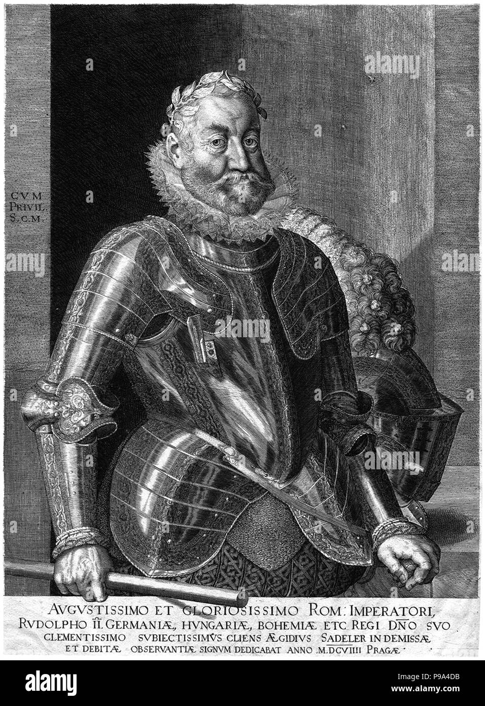 Portrait of Rudolf II of Austria (1552–1612), Holy Roman Emperor ...