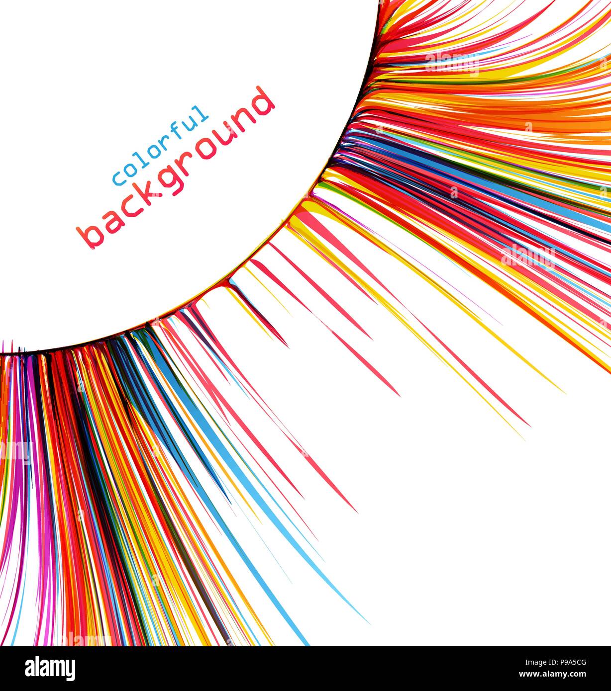 Vector colorful abstract picture, the background color Stock Vector ...