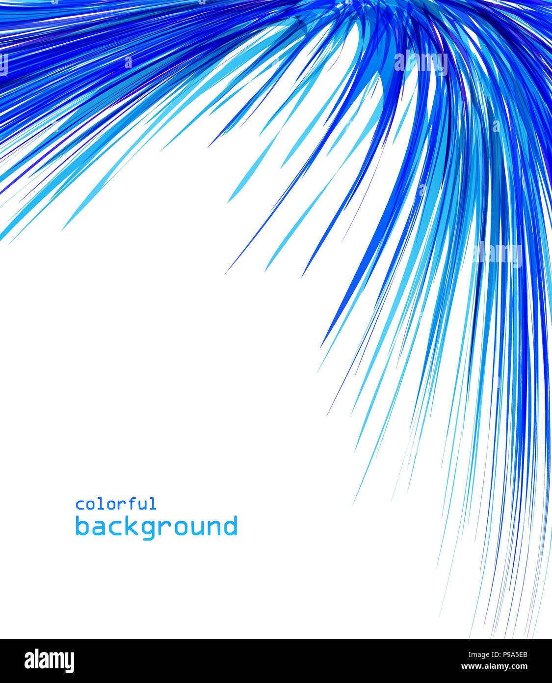 Vector blue abstract picture, the background color, image Illustration ...