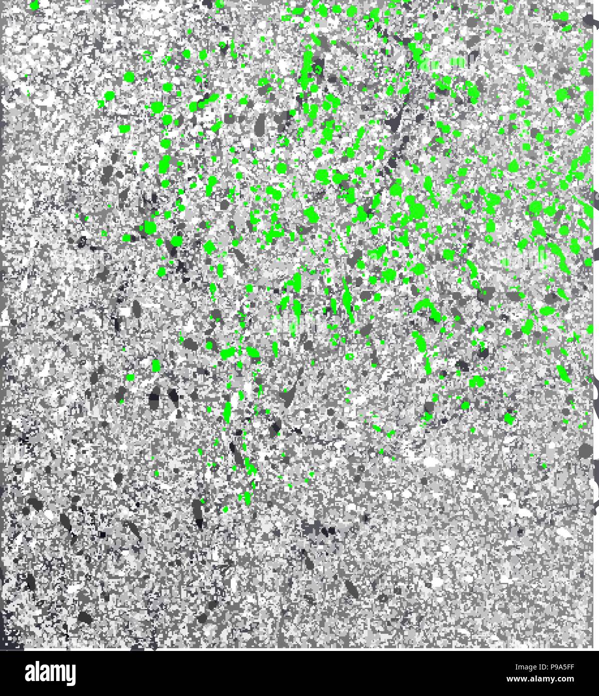 Vector splatters on a gray background, texture dirty background Stock ...