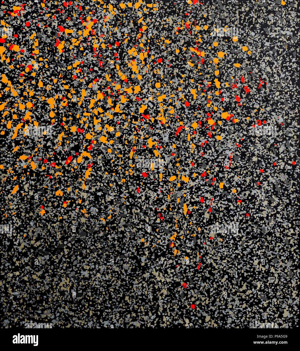 Vector splatters on a black background, texture dirty background Stock ...