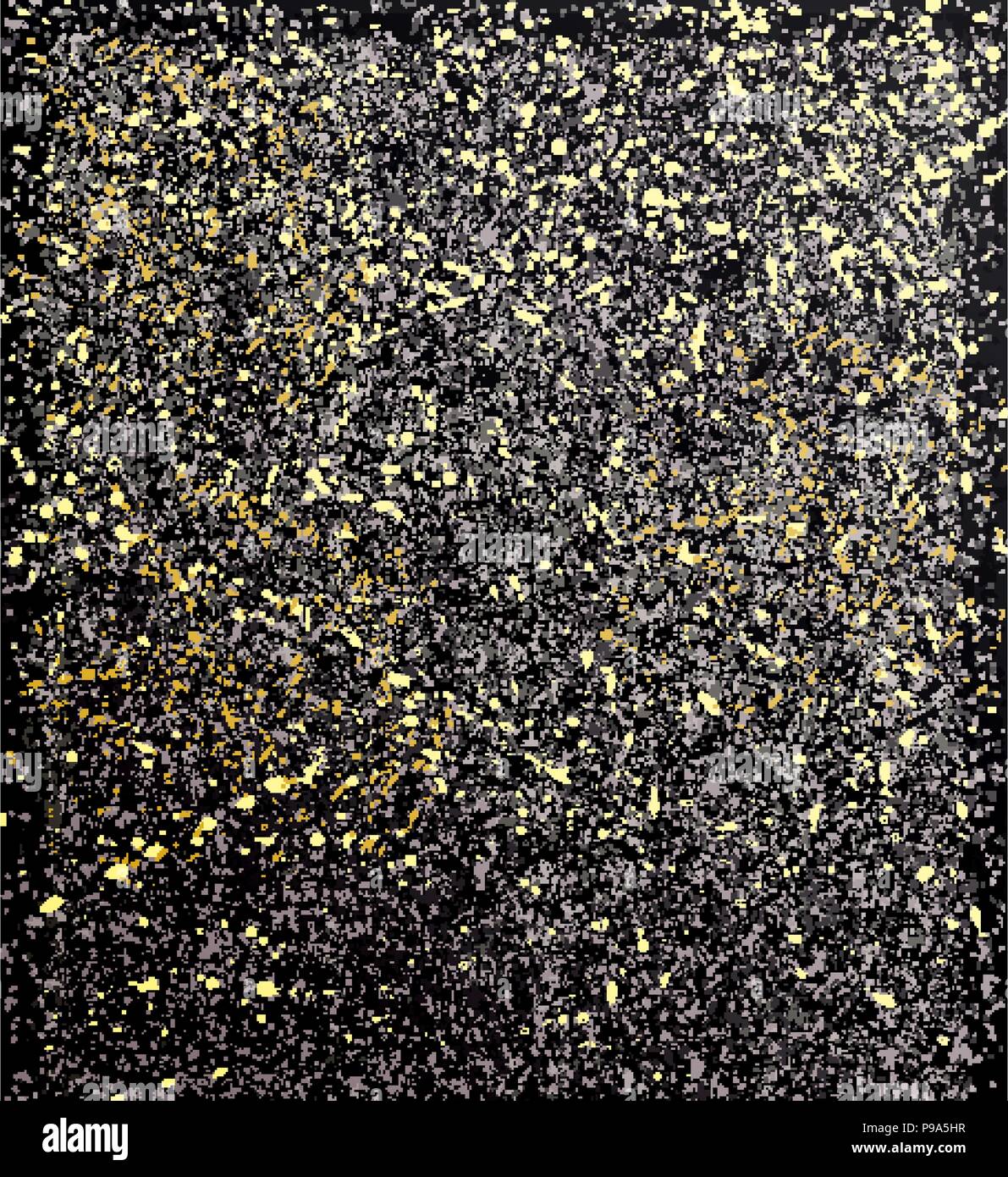 Vector splatters on a black background, texture dirty background Stock ...