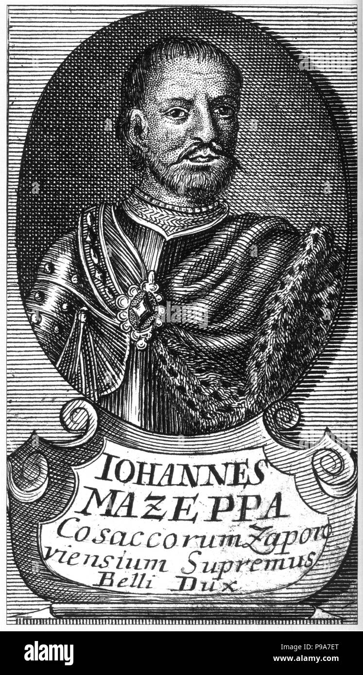 Portrait of the Hetman Ivan Mazepa (1639-1709). Museum: State Open-air ...
