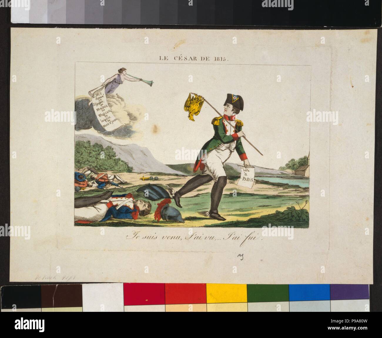 Le César de 1815 (Napoleon as Caesar of 1815). Museum: State Borodino ...