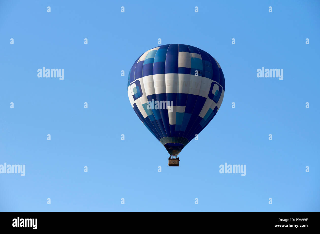 a balloon flies to the sky Stock Photo - Alamy