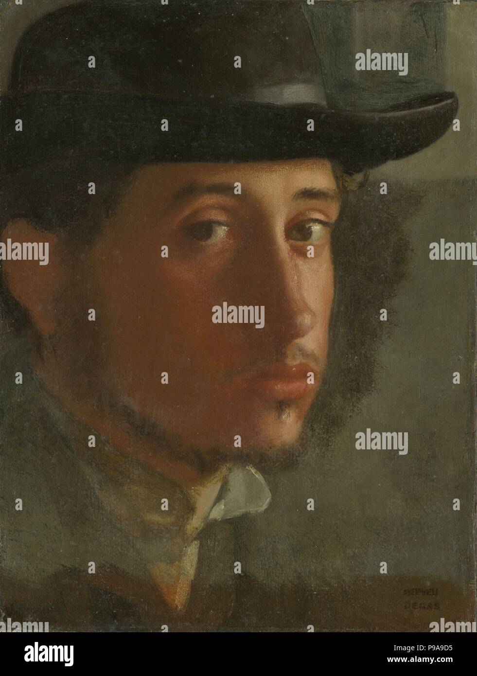 Self-Portrait. Museum: Getty Museum, California Stock Photo - Alamy