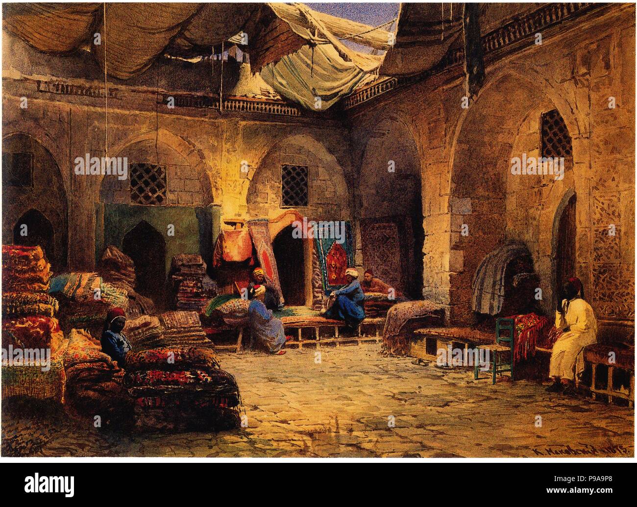 Carpet shop cairo hi-res stock photography and images - Alamy