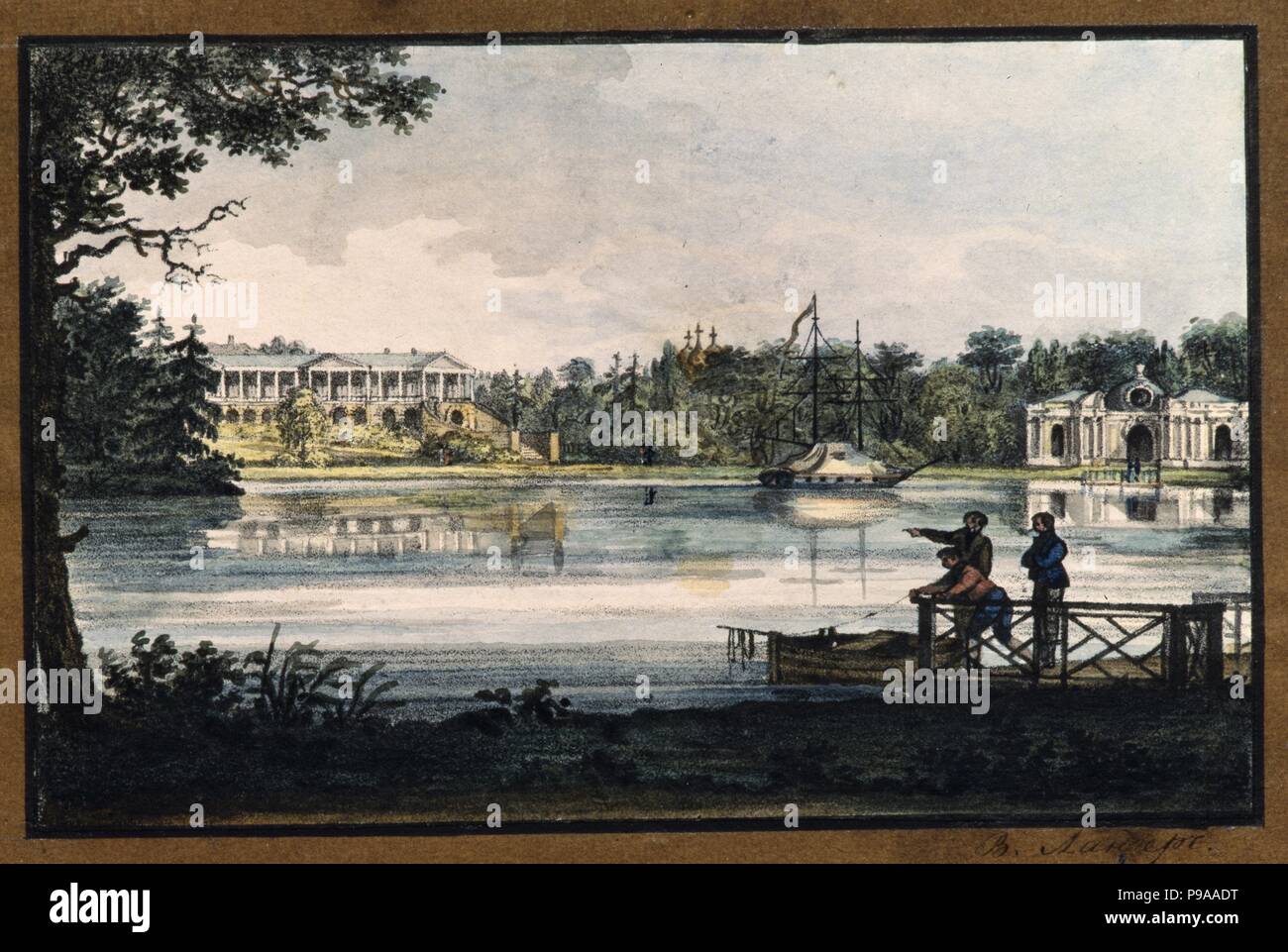 Cameron Gallery at the Catherine Palace in Tsarskoye Selo. Museum ...