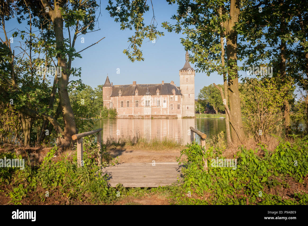 Horst castle flemish medieval castle hi-res stock photography and ...