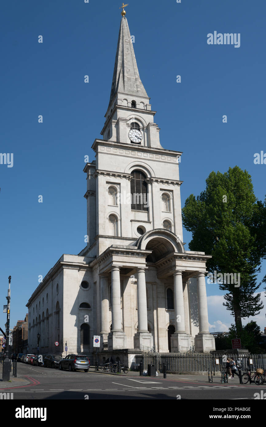 Views Christ Church Spitalfields in London, completed in 1729 and ...