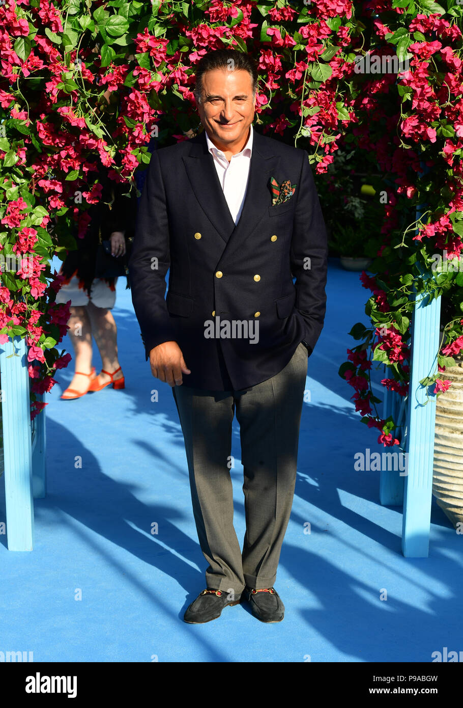 Andy Garcia attending the premiere of Mamma Mia! Here We Go Again held ...