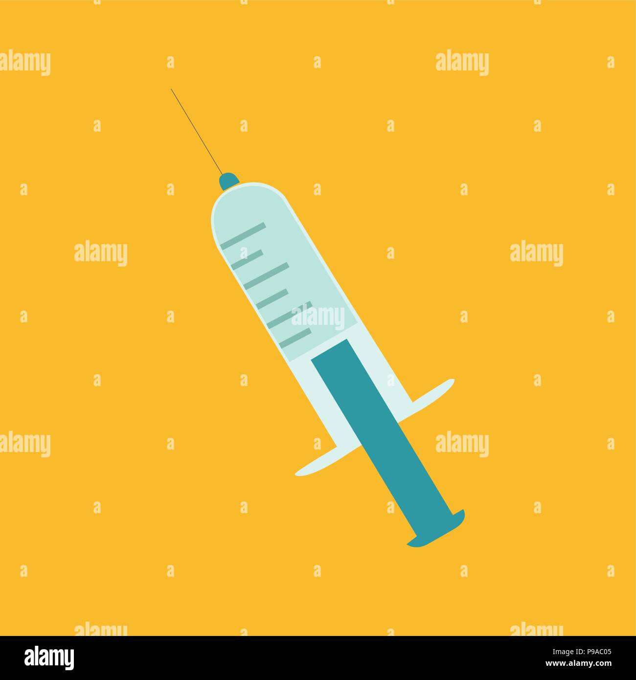 Vector image of a syringe Stock Vector Image & Art - Alamy