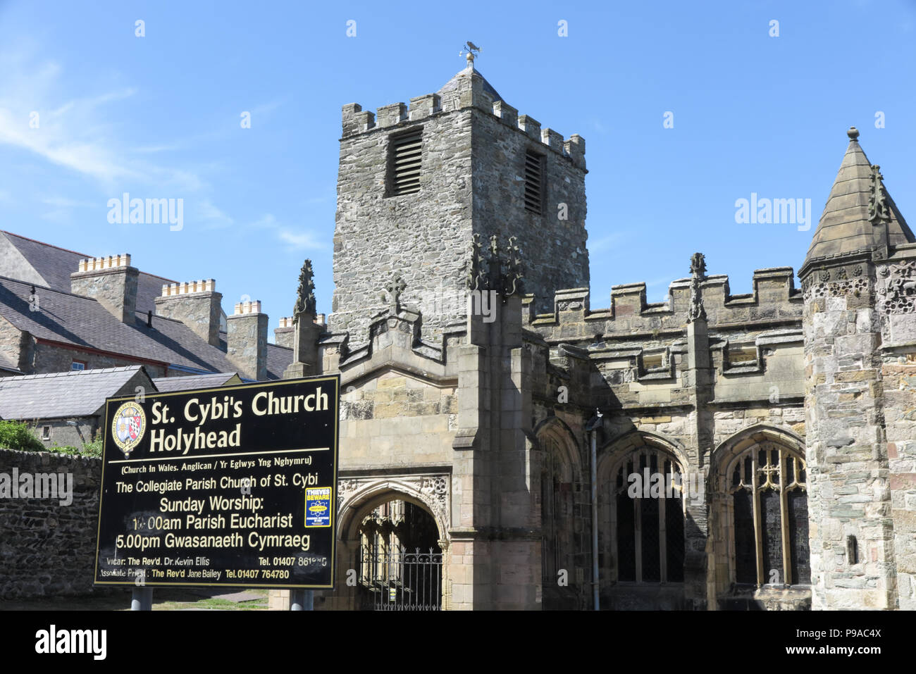 St cybi church holyhead hi-res stock photography and images - Alamy