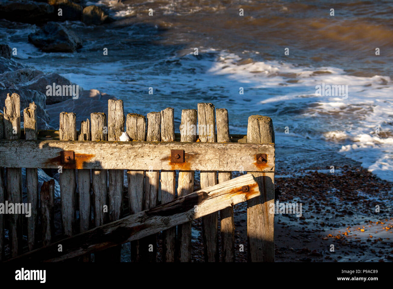 Reculver kent beach sea hi-res stock photography and images - Alamy