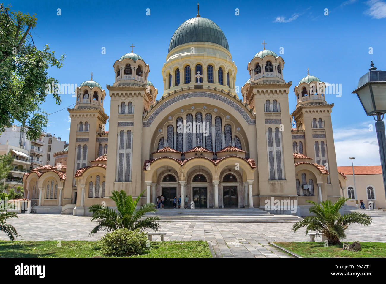 PATRAS, GREECE MAY 28, 2015: Saint Andrew Church, the largest church in ...