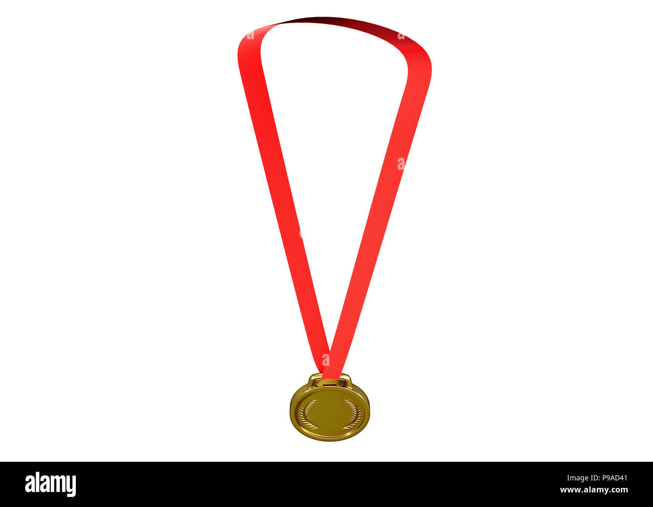 A gold medal Cut Out Stock Images & Pictures - Alamy