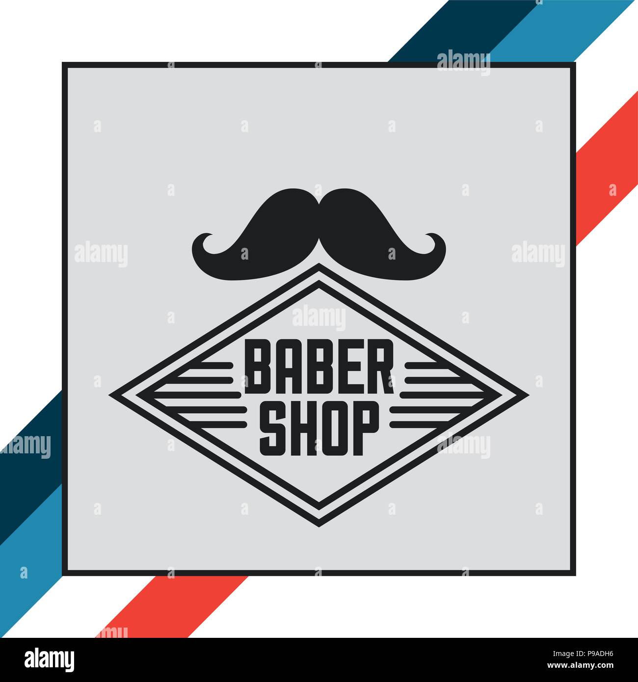 baber shop design Stock Vector Image & Art - Alamy