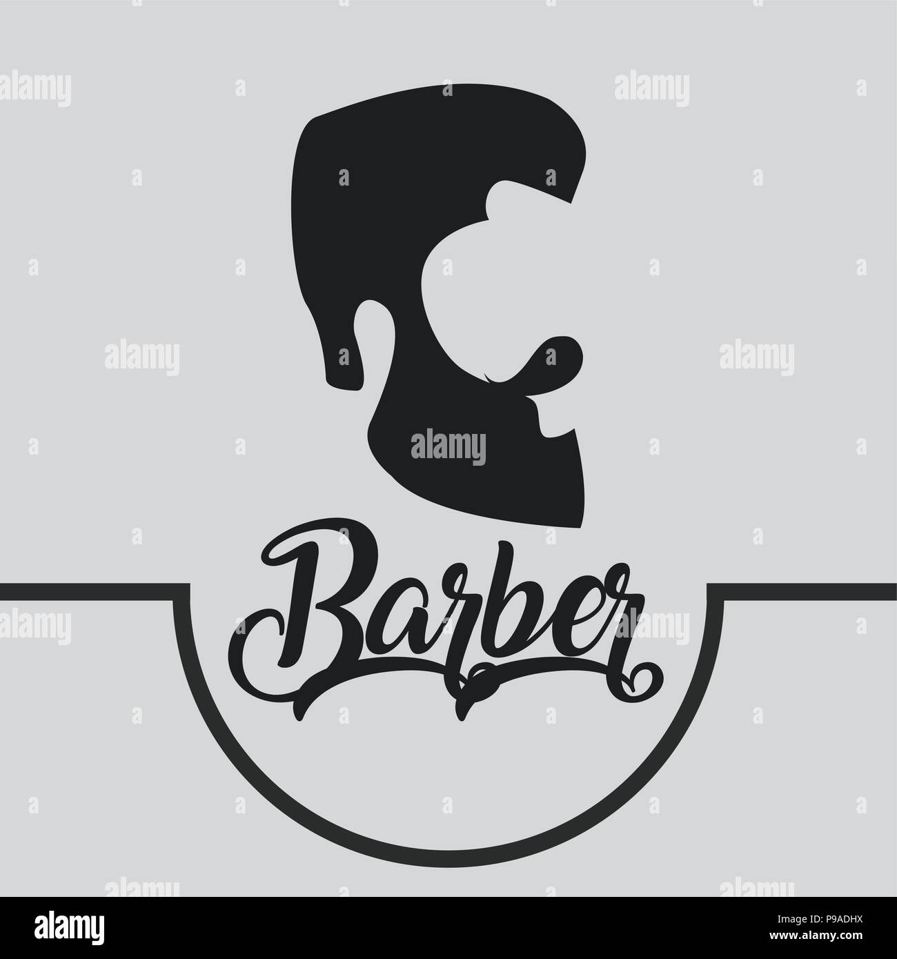 baber shop design Stock Vector Image & Art - Alamy