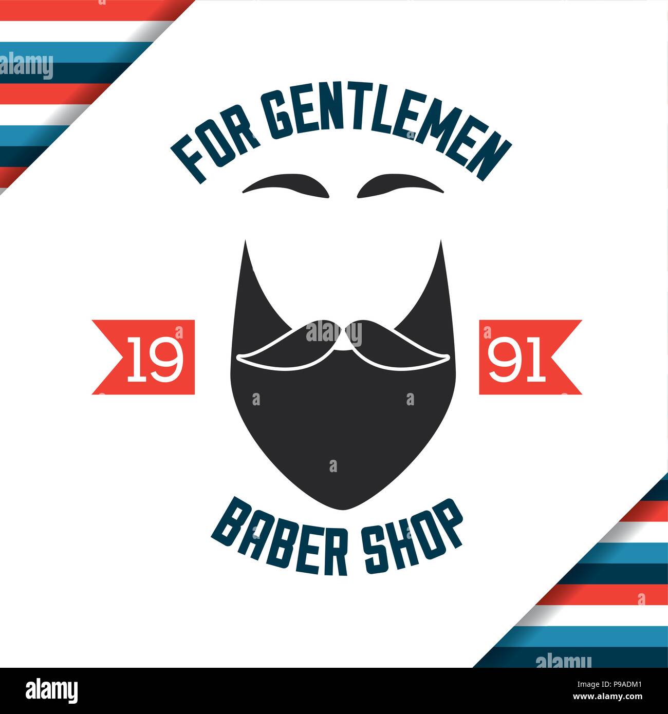 baber shop design Stock Vector Image & Art - Alamy