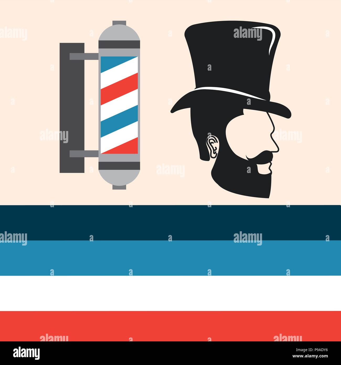 baber shop design Stock Vector Image & Art - Alamy