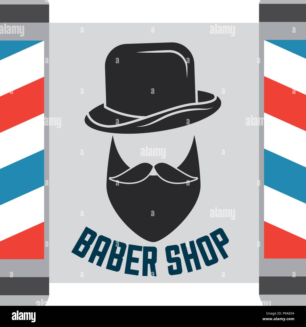 baber shop design Stock Vector Image & Art - Alamy