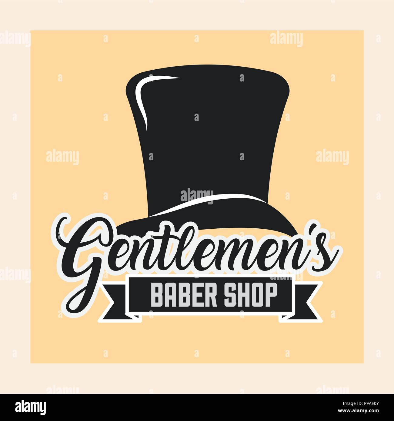 Babershop Stock Vector Images - Alamy