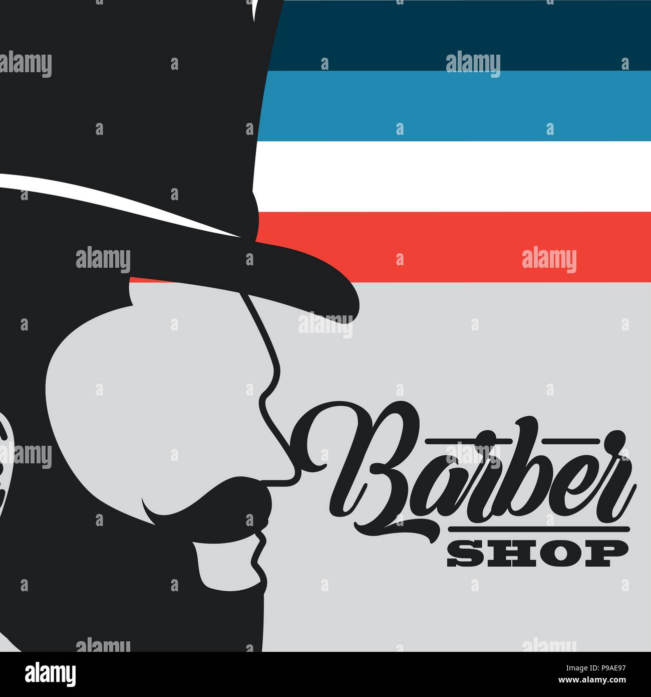 baber shop design Stock Vector Image & Art - Alamy