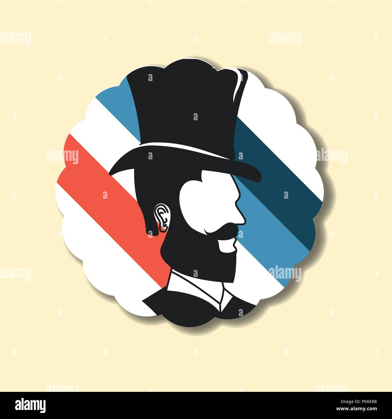 baber shop design Stock Vector Image & Art - Alamy