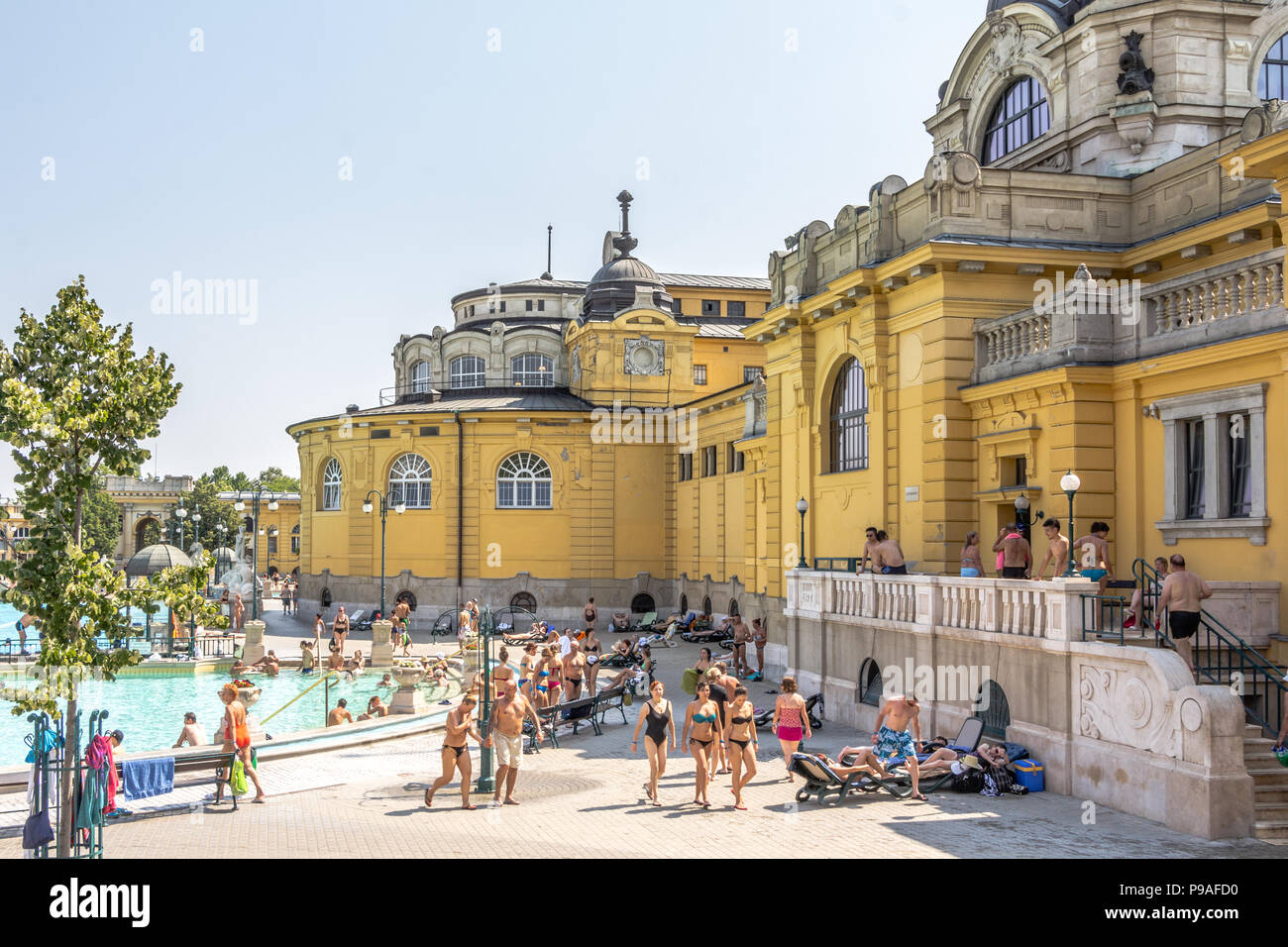 Ancient thermal baths in medieval hi-res stock photography and images ...