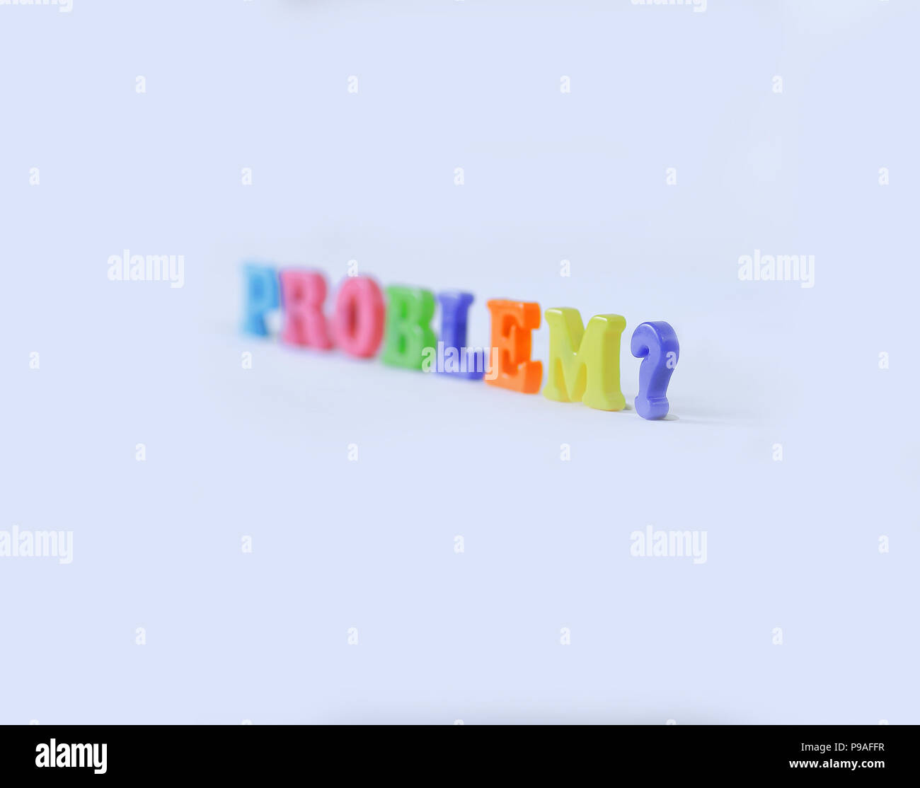 words problem on white background .photo with copy space Stock Photo ...