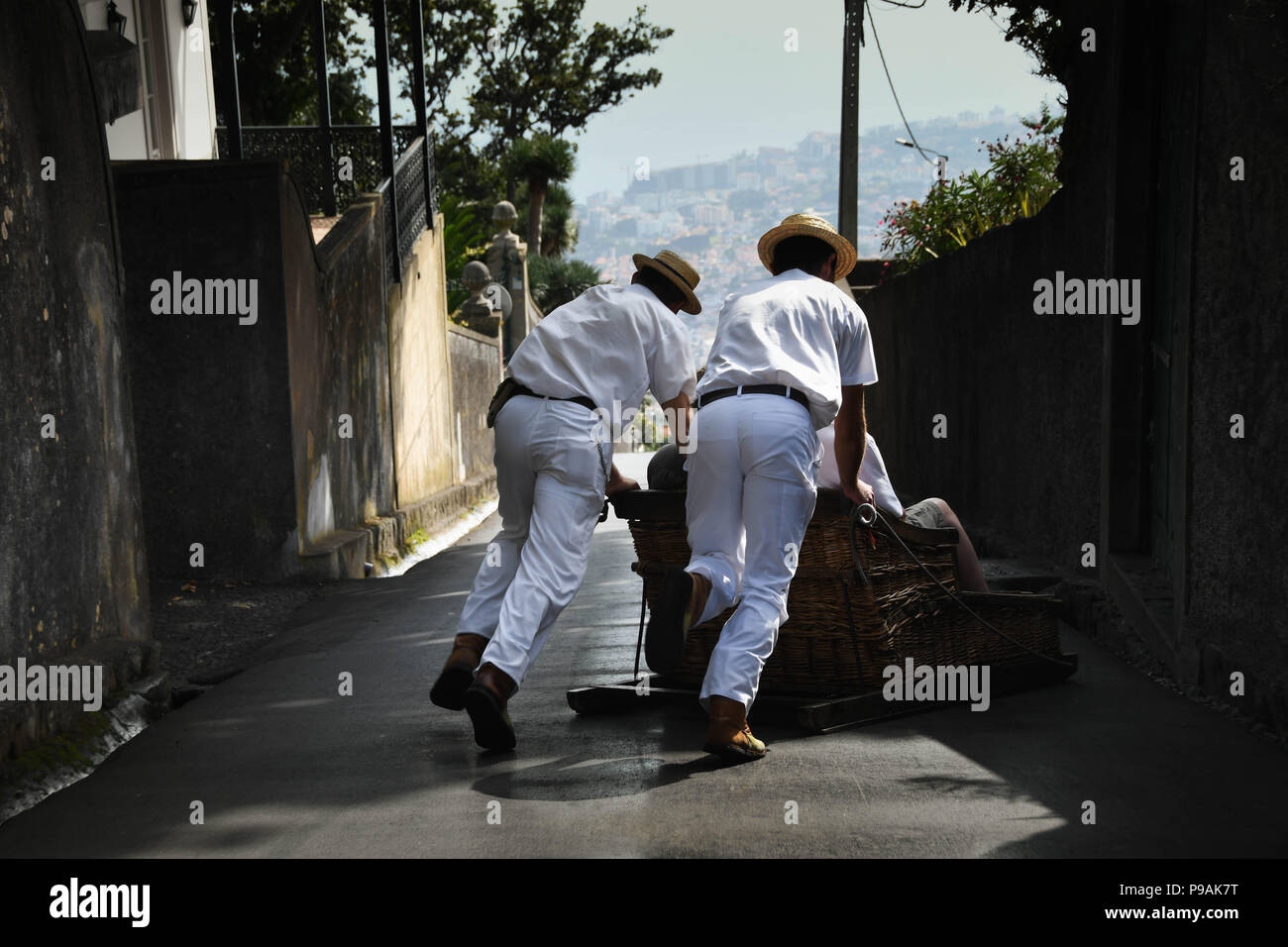 Toboggan Madeira High Resolution Stock Photography and Images - Alamy