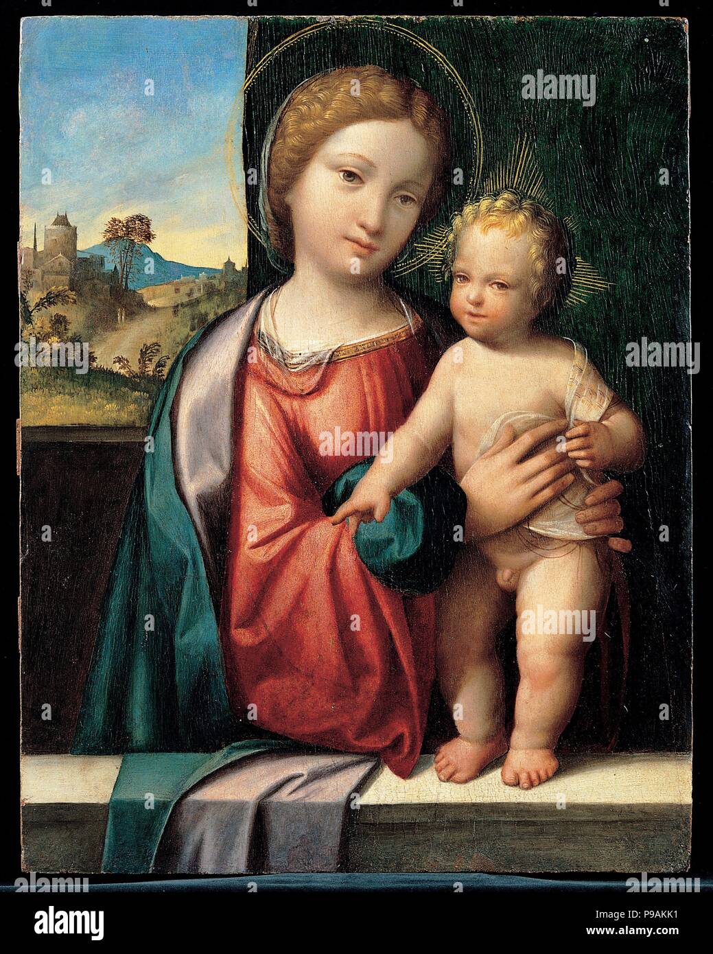 Madonna with the Child. Museum: Musei Capitolini, Rome Stock Photo - Alamy