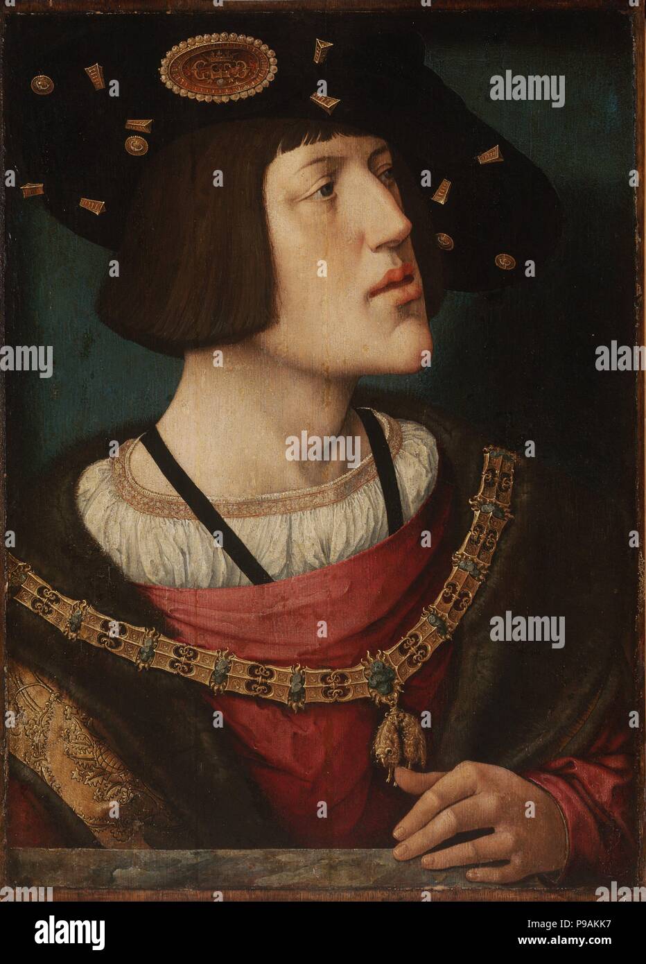 Portrait of Charles V of Spain (1500-1558). Museum: Szepmuveszeti ...