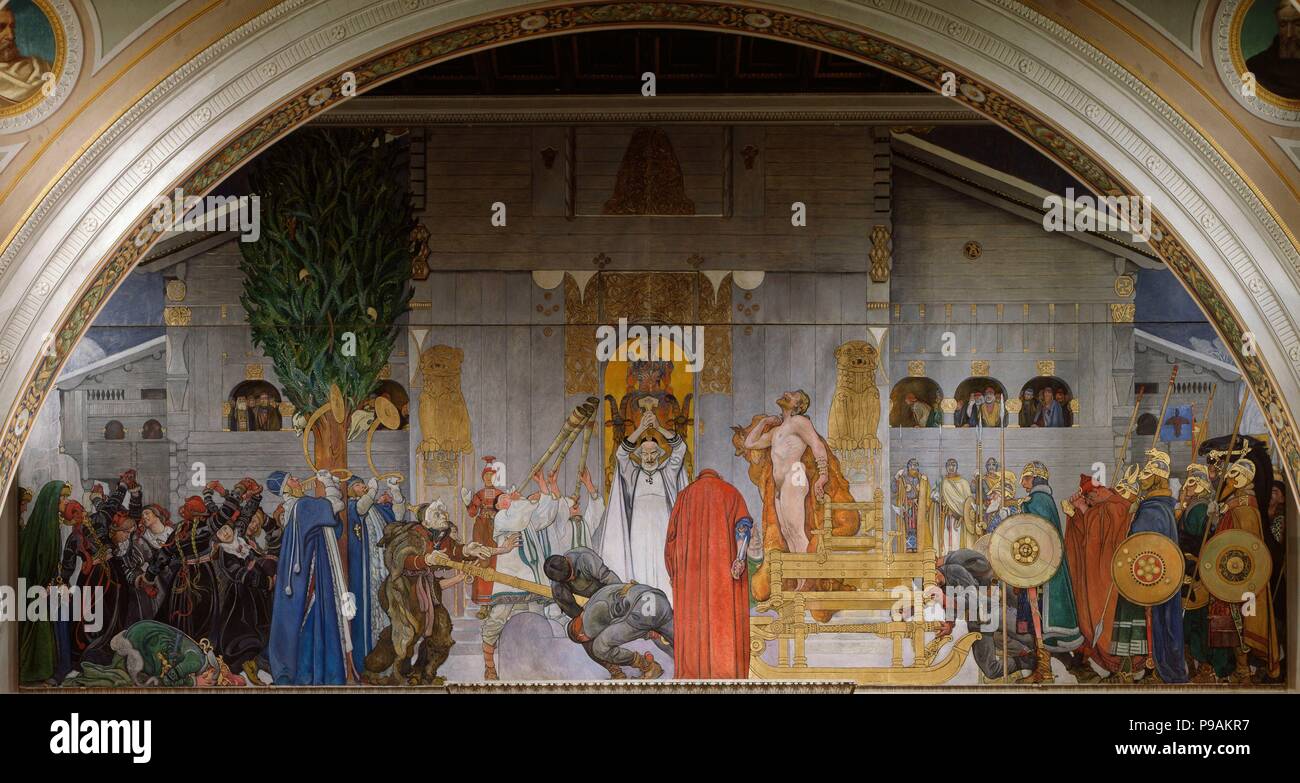 Norse mythology sacrifice hi-res stock photography and images - Alamy