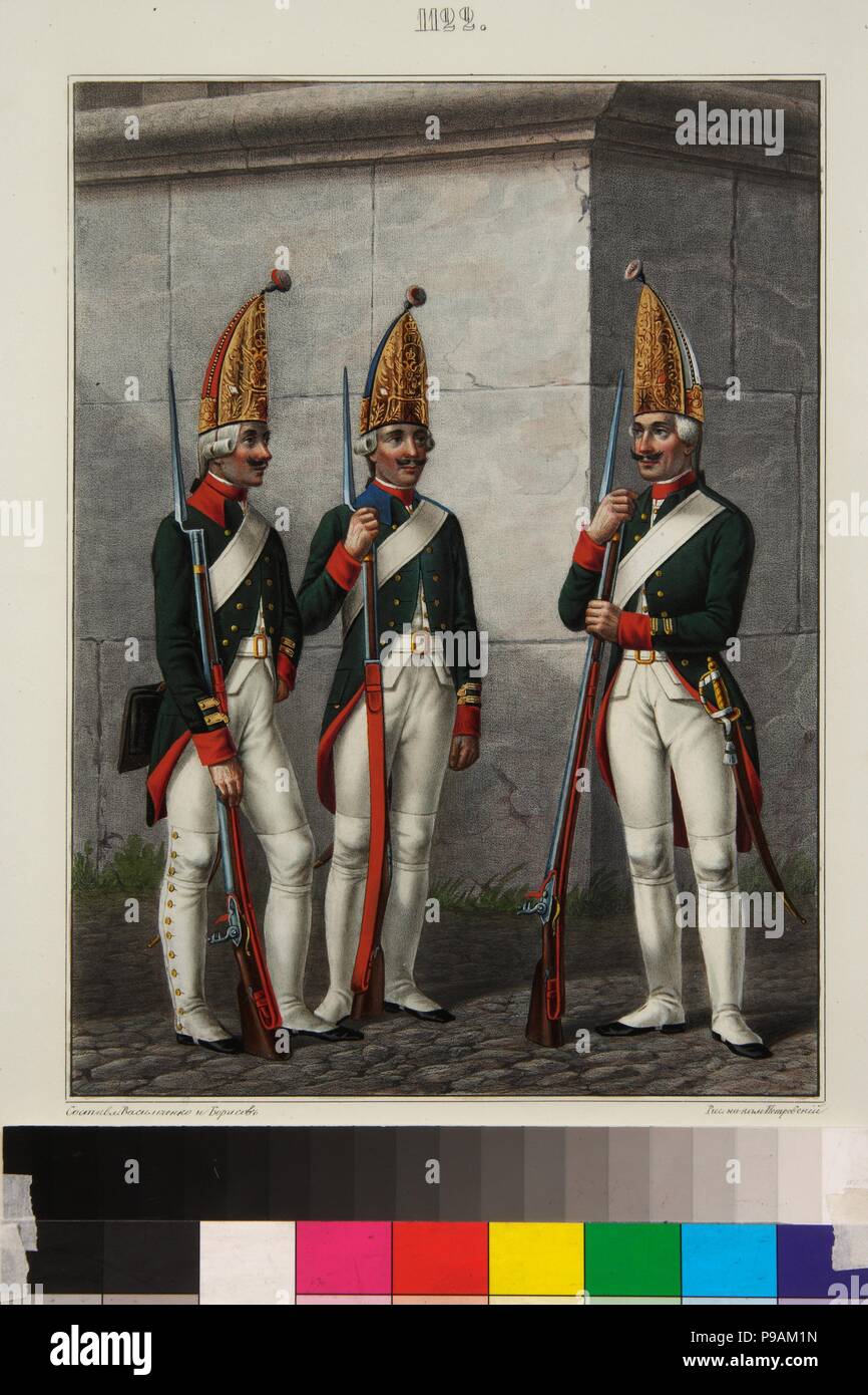 Semyonovsky life guard regiment hi-res stock photography and images - Alamy
