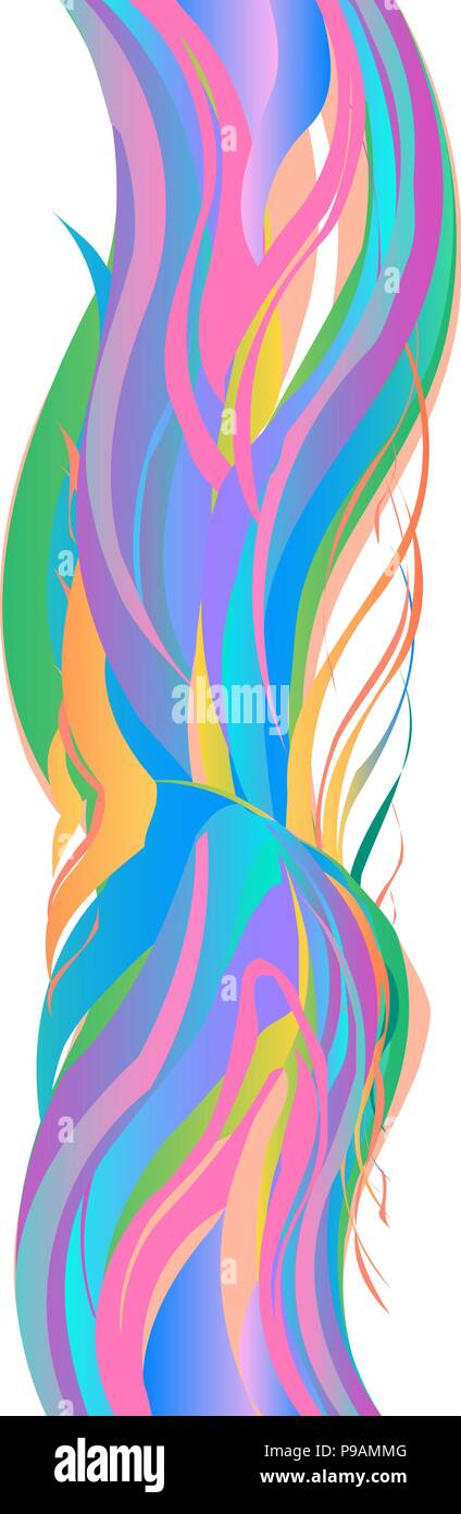 Vector Illustration of Abstract Wave Geometric Modern Template or ...