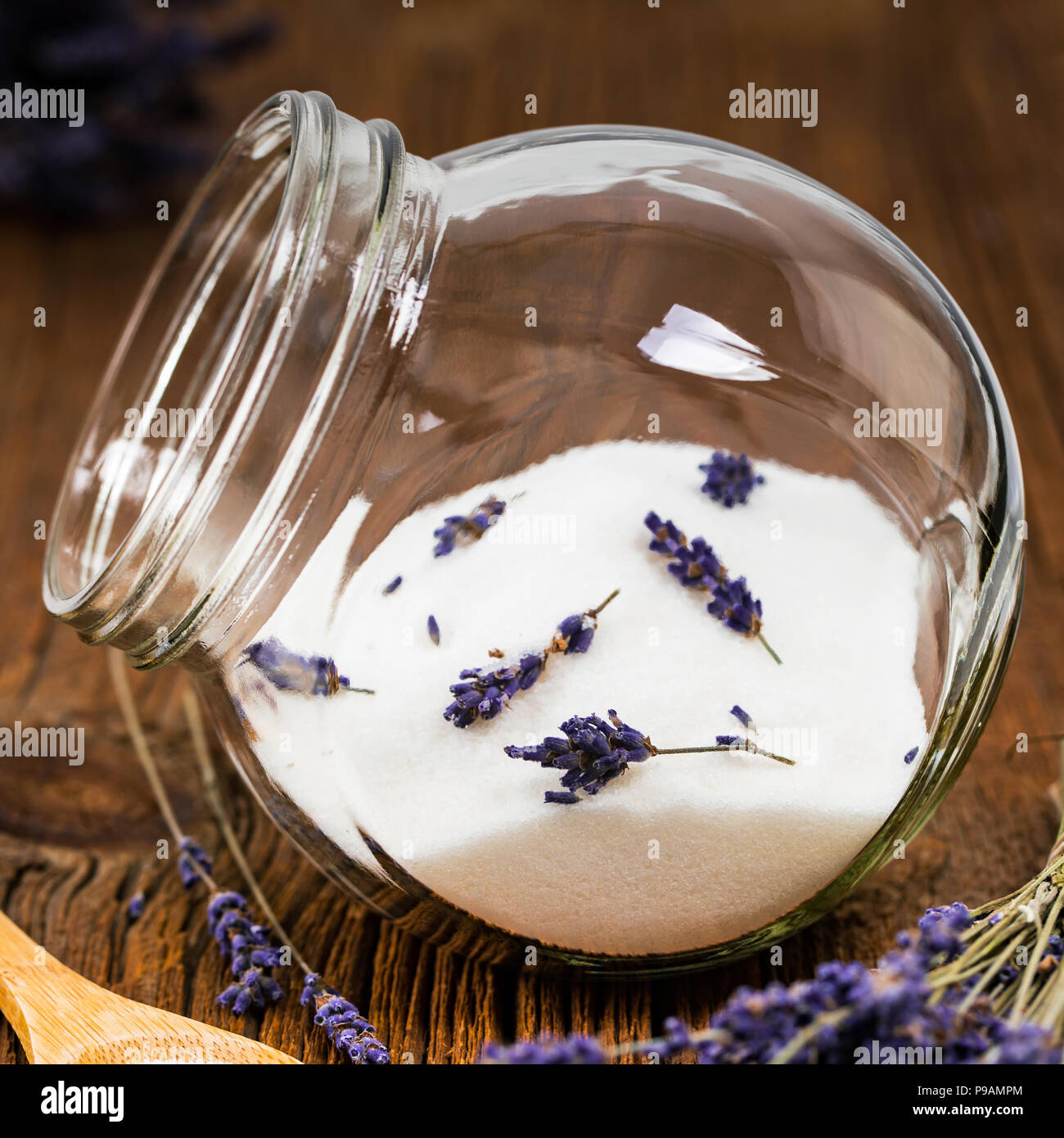 Lavender sugar hi-res stock photography and images - Alamy